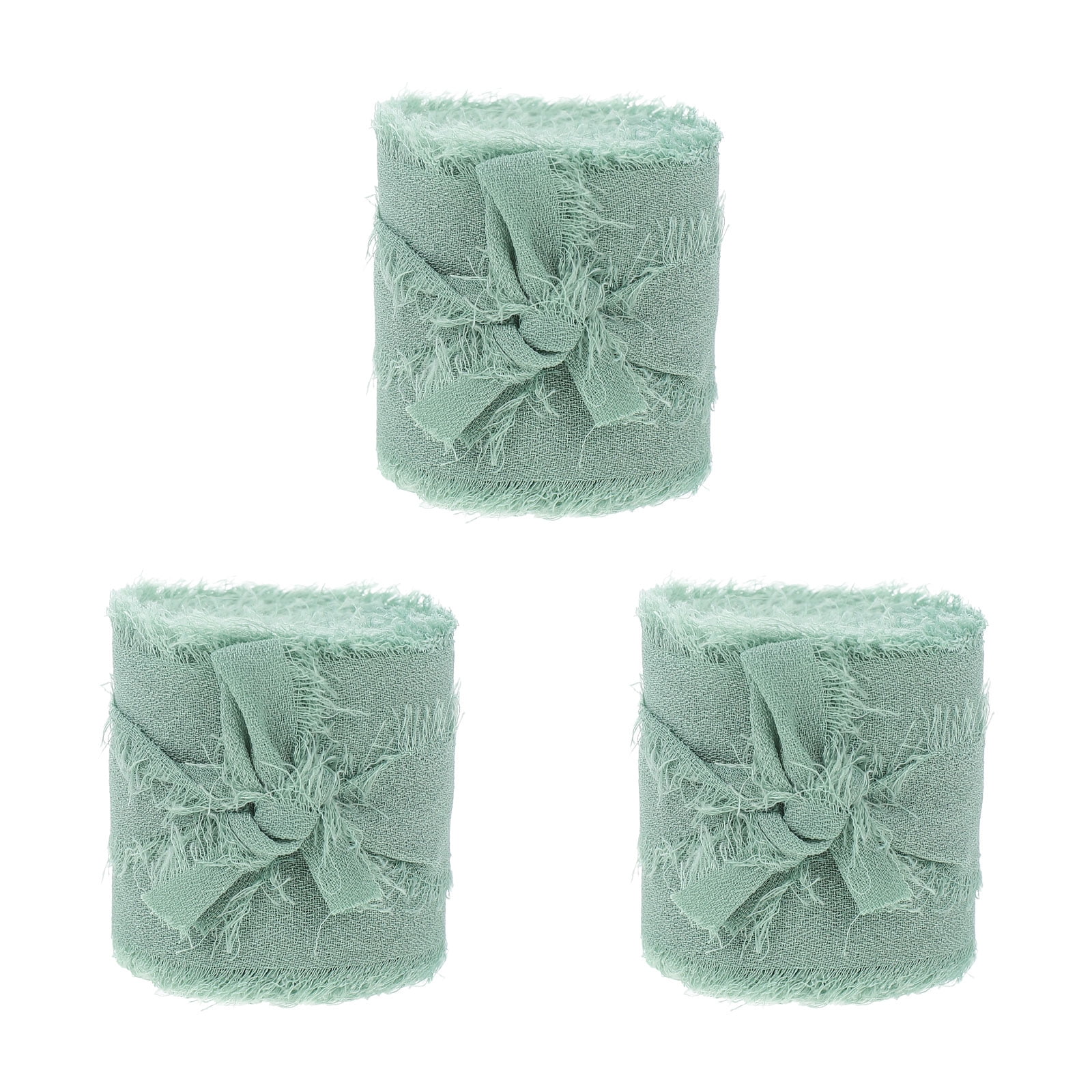 3 Rolls Fringe Decorative Ribbons Wedding Bouquets Ribbons Gift ...