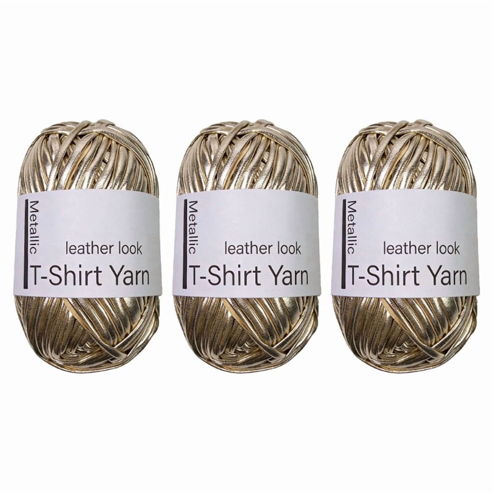 3 Rolls Glittering Braiding Yarn 32.8Yard Each Metallic Polyester Cord ...