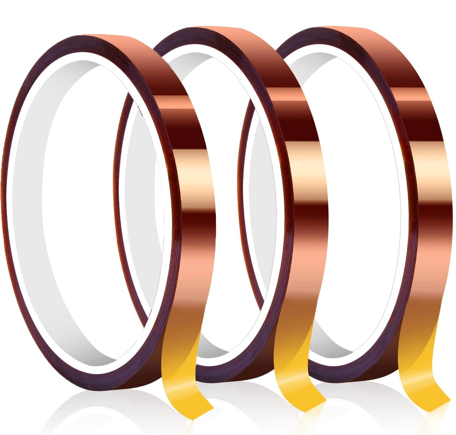 3 Rolls Heat Transfer Tapes,Bexikou 10mm x 33m(108ft) High Temp Tape ...