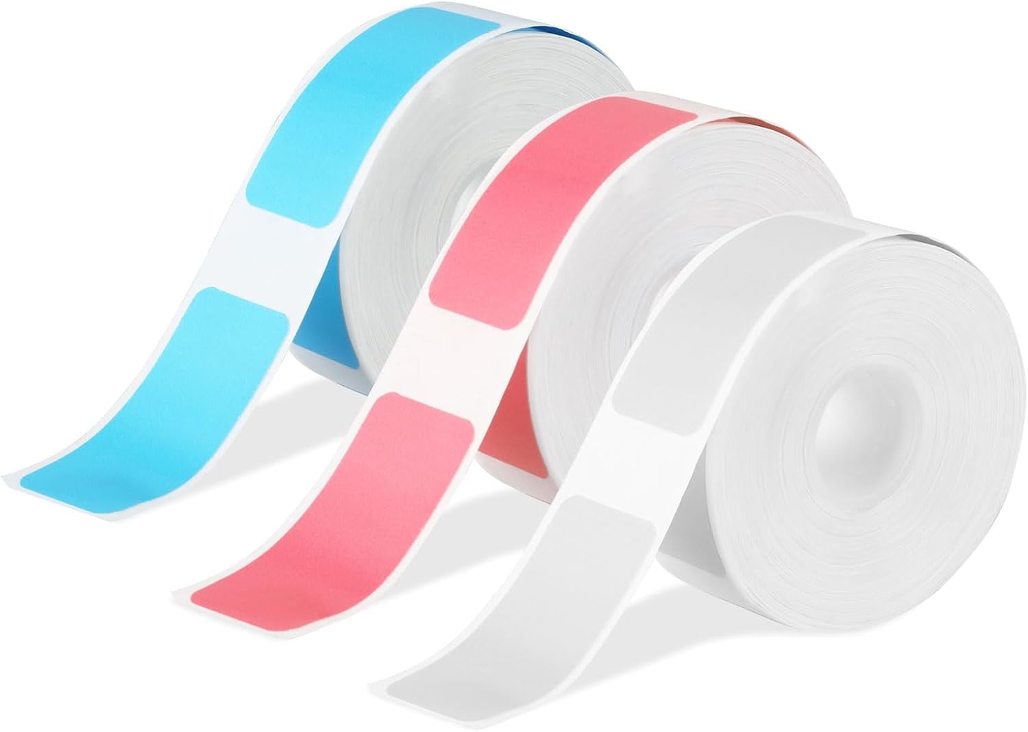 3 Rolls Label Maker Tape, 15 x 30mm Thermal Label Printing Paper Self ...