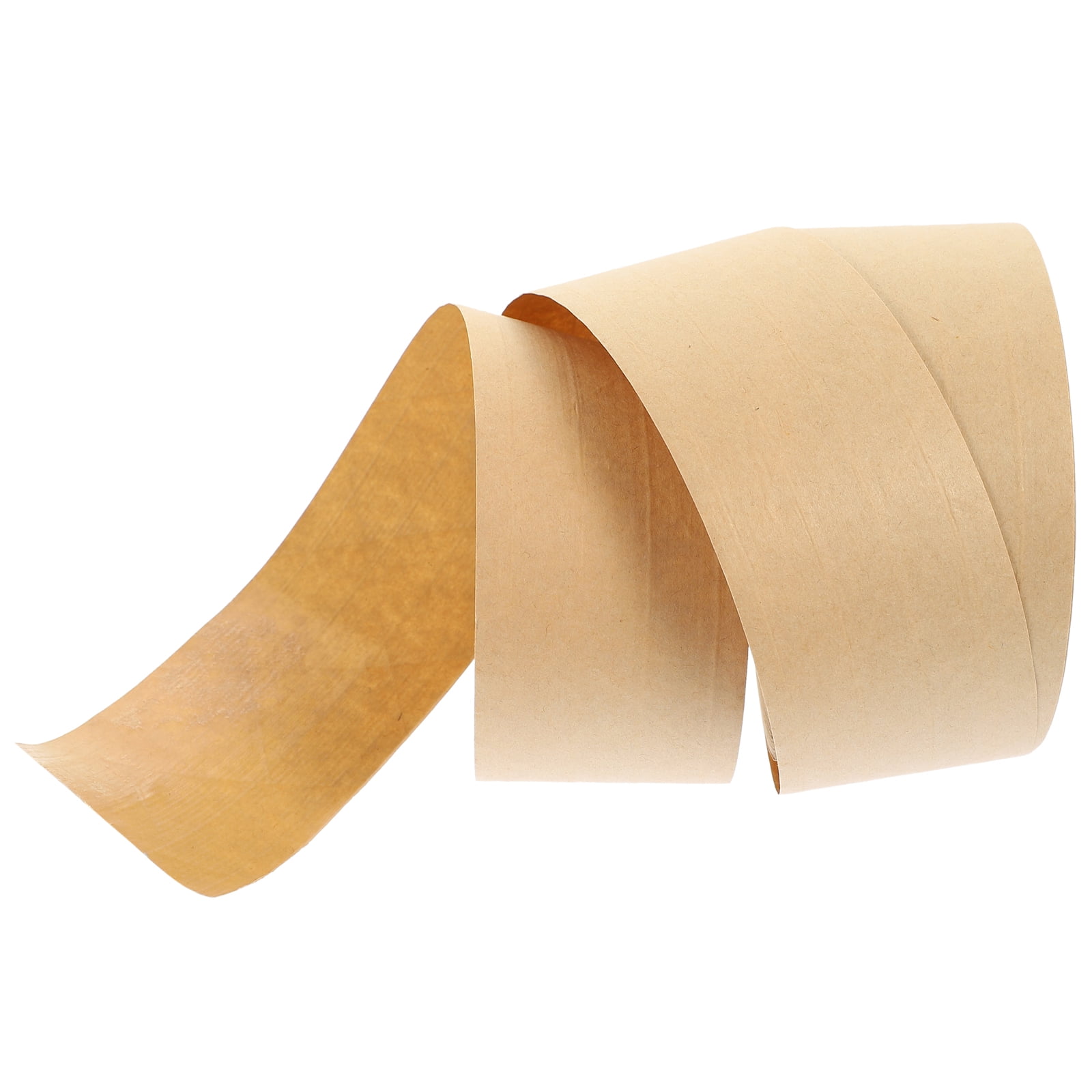 2 Rolls Convenient Water Activated Sealing Tape Writable Kraft Packing ...