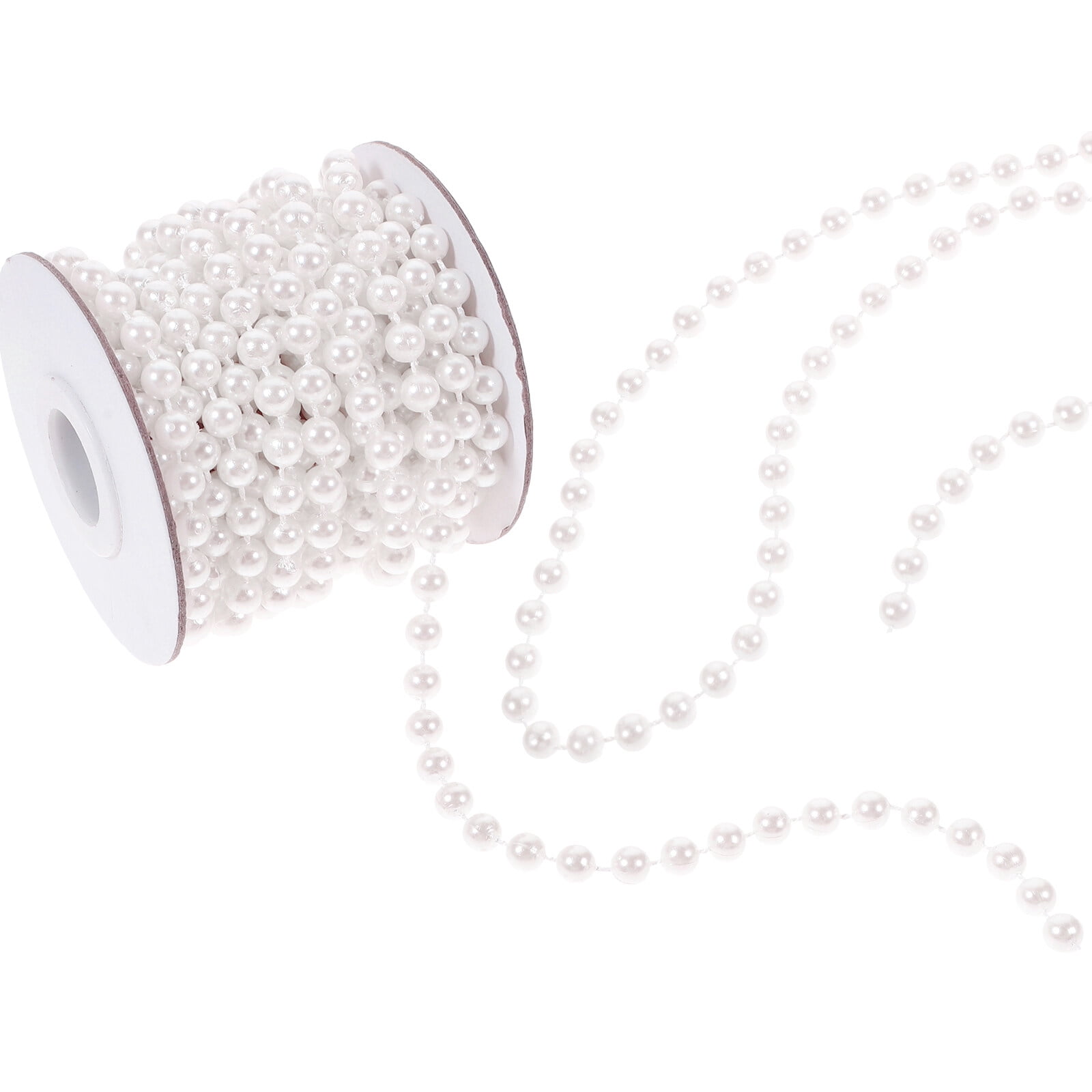 3 Rolls Pearl Beads String of Pearls Plant Artificial Household Decor ...