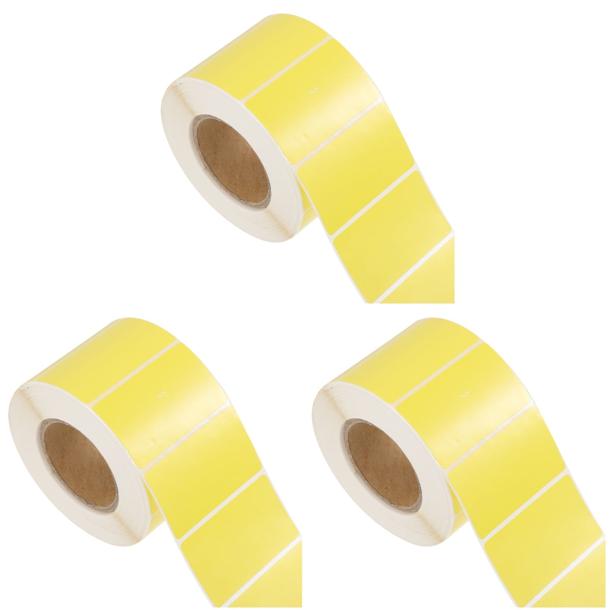 3 Rolls Self Adhesive Label Roll Price Sticker Thermal Label for ...