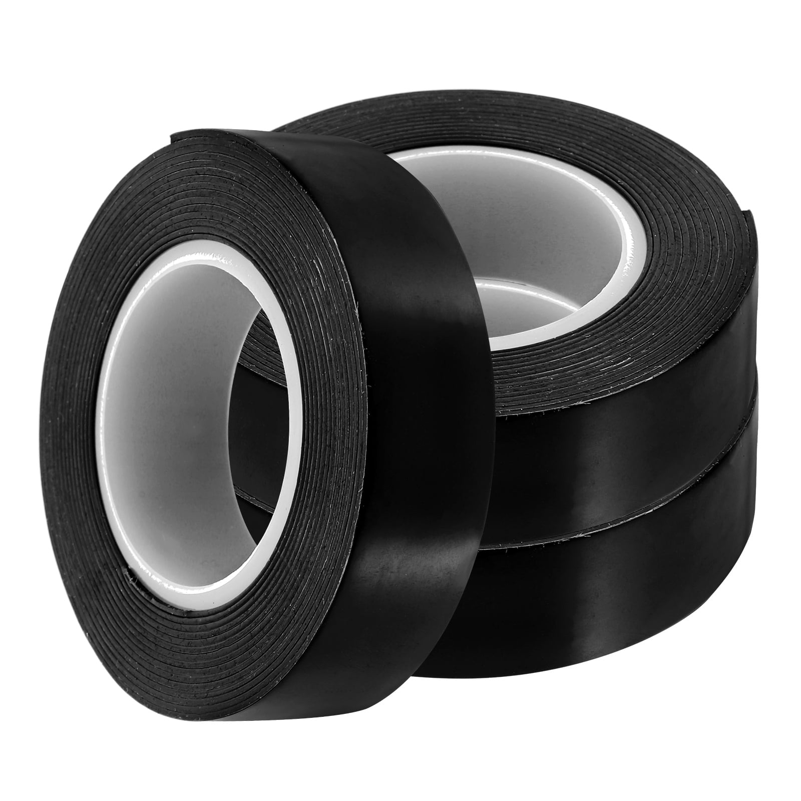 3 Rolls Self-fusing Tape Black Tape Electric Tape Black Outdoor ...