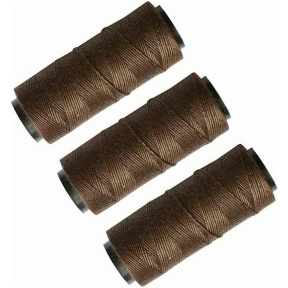 3 Rolls Sewing Threads Weaving Threads Using for Hand Sewing Hair Weft ...
