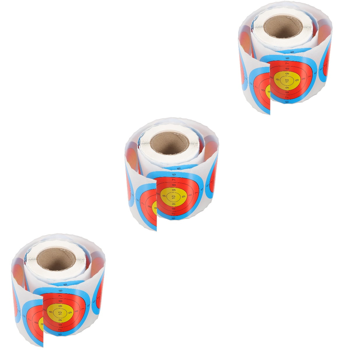 Hytrove Target Stickers Paper For Shooting Rolls 200Pcs Roll 3 In ...