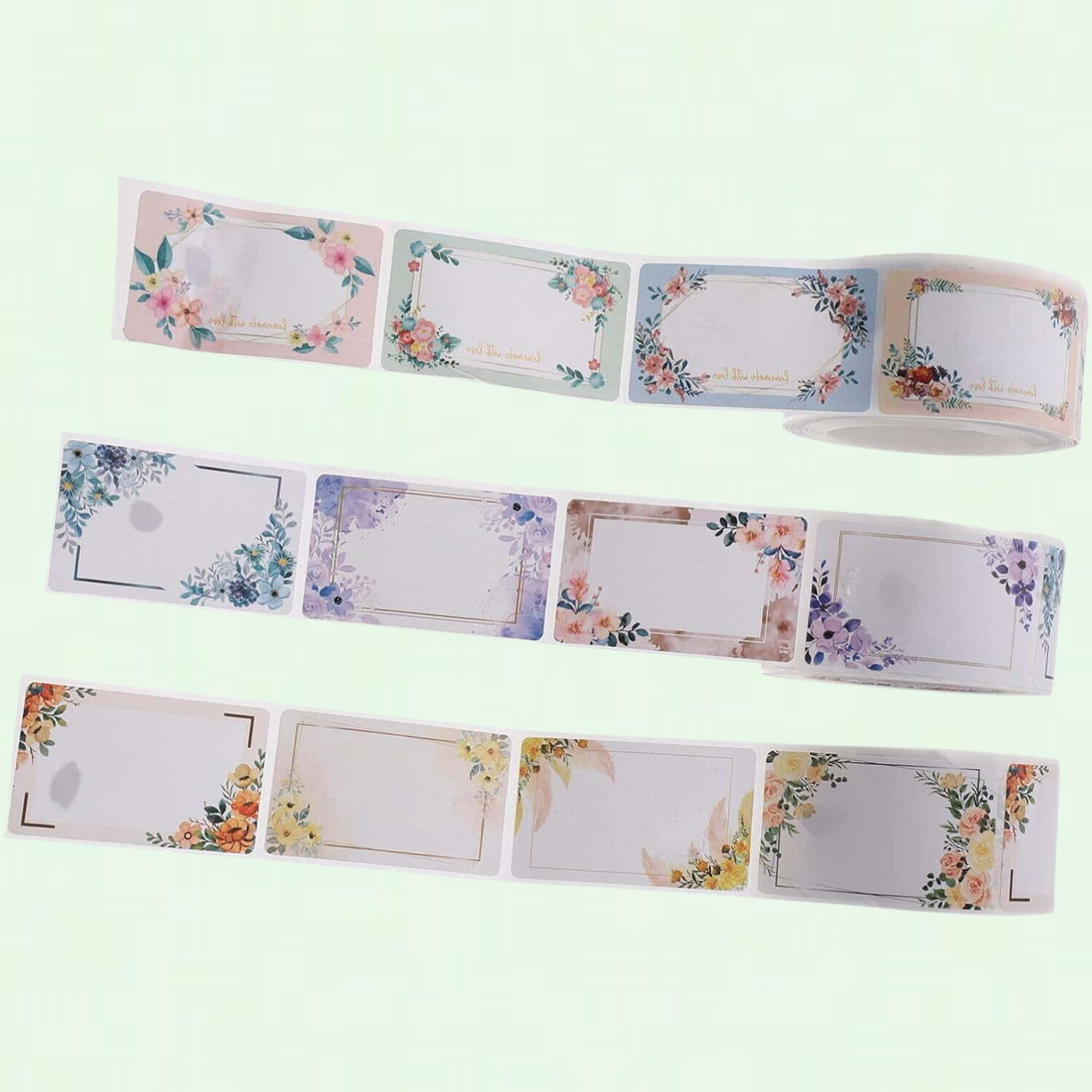 3 Rolls Sticker Name Badges Food Decor Baby Stickers Present Sticker ...