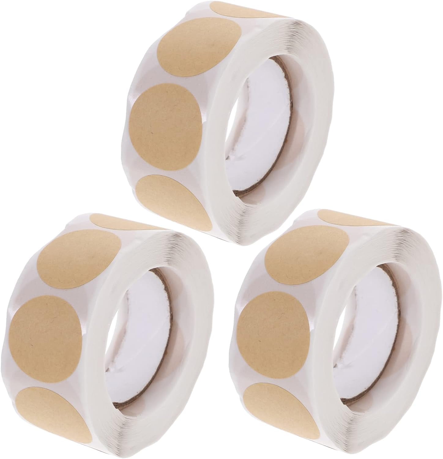 3 Rolls Stickers Envelope Labels Color Dot Stickers Circle Stickers Dot ...