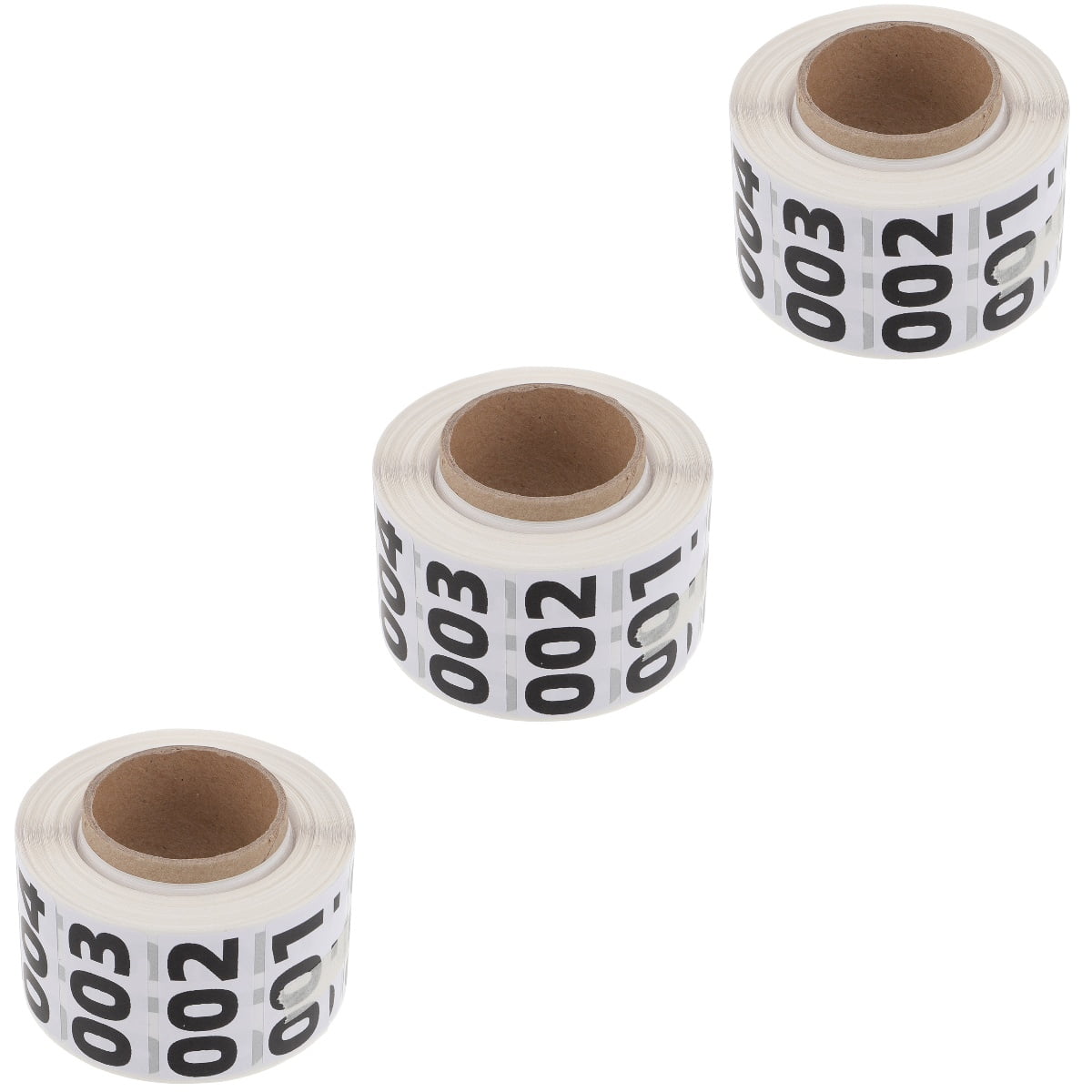 3 Rolls Stickers Labels Adhesive Label Mailbox Decals Inventory Number ...