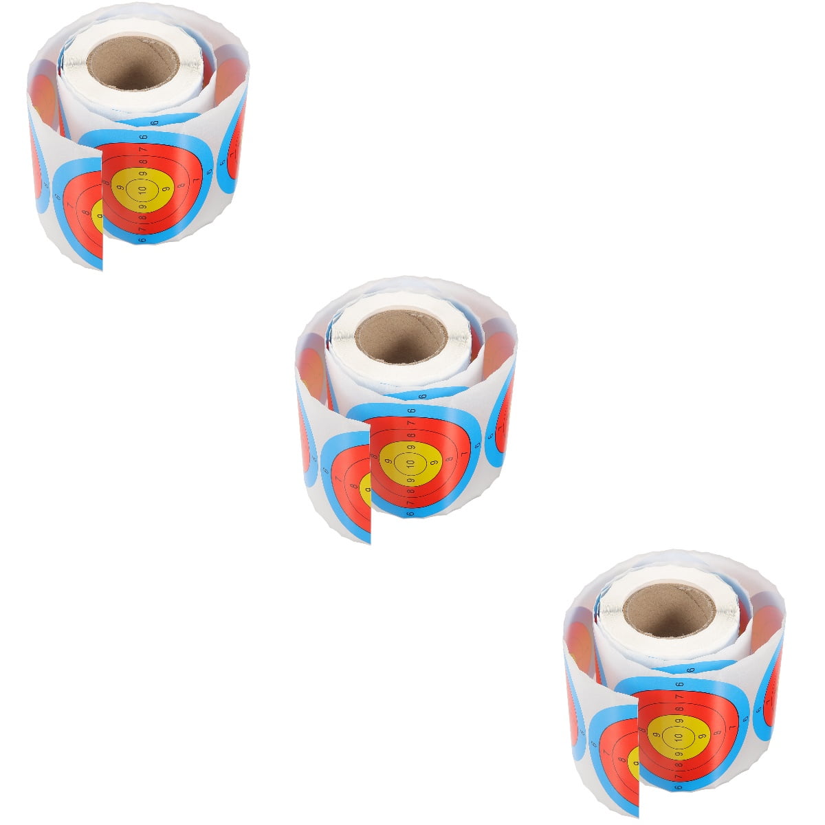 Raindrops Target Stickers Paper For Shooting Rolls 200Pcs Roll 3 In ...