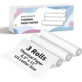 3 Rolls Thermal Printer Paper 8.5"x11" Letter Size, (210 x 297 mm) for ...