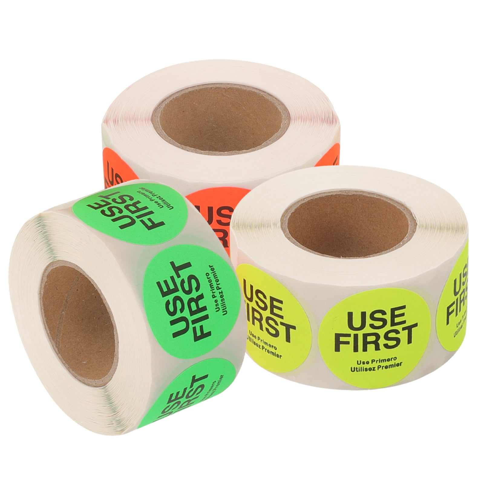 3 Rolls Use First Sticker Shipping Box Labels Premium Materials ...