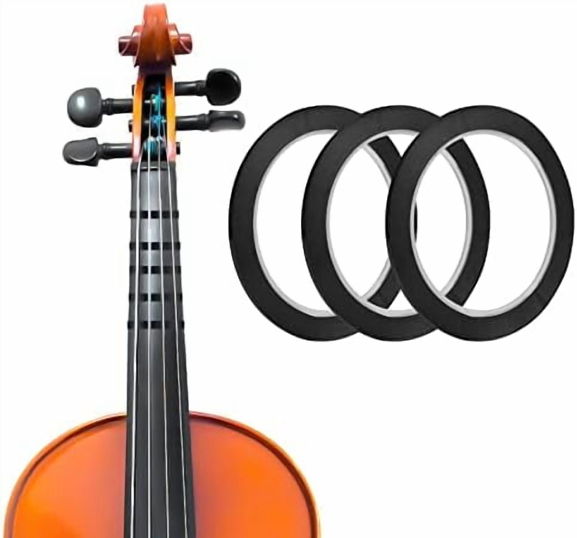 3 Rolls Violin Fingering Tape, 3mm Violin Finger Tape Cello Violin ...