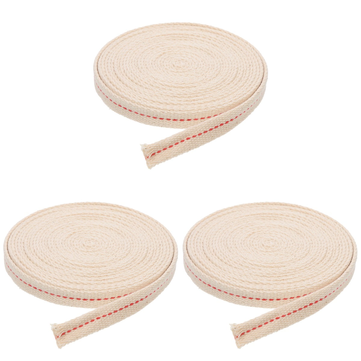 3 Rolls Wick Camping Lantern Cotton Thread Single Kerosene Burner Wicks ...