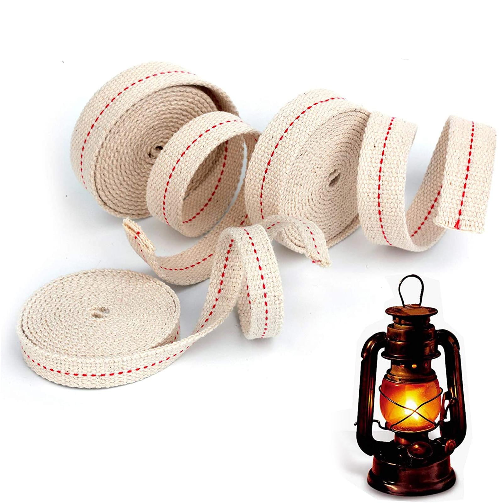 3 Rolls Wick Core for Burner Lighting Oil Lantern Oil Lamp Wick Roll ...