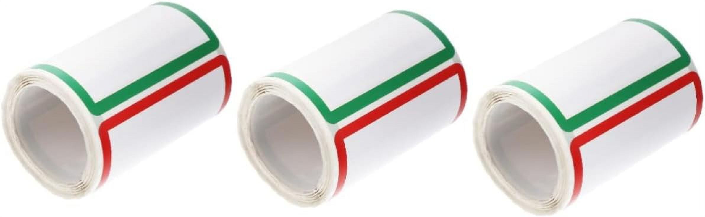 3 Rolls Writing Name Stickers Colored Tabs Student Gift Envelope Labels ...