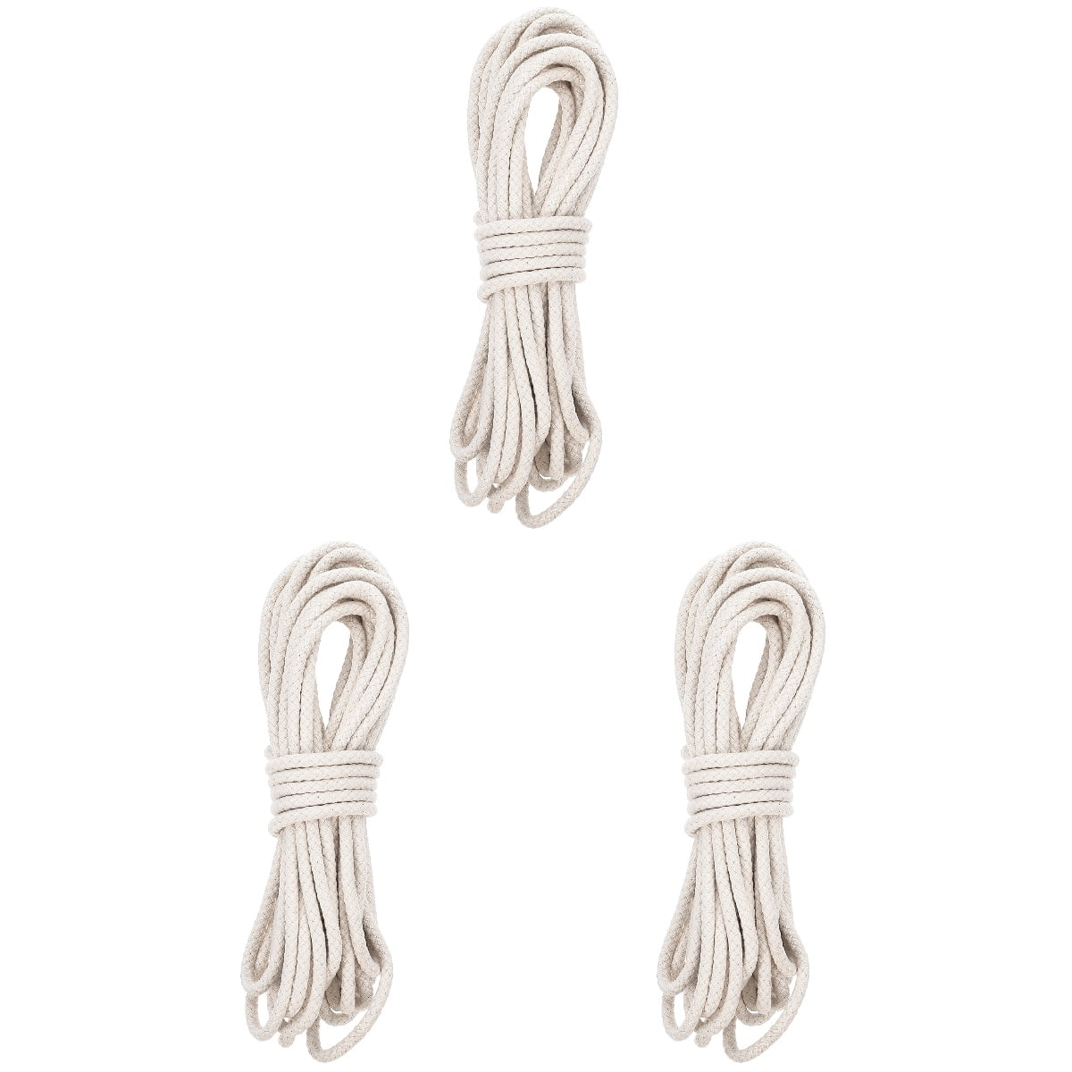 3 Rolls of Cotton Rope for Gong String Braided Cotton Thread Hanging ...