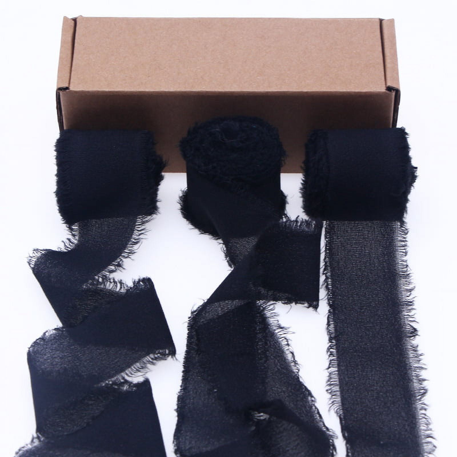 3 Rolls of Fringe Ribbons Decorative Wrapping Ribbons Bridal Bouquets ...