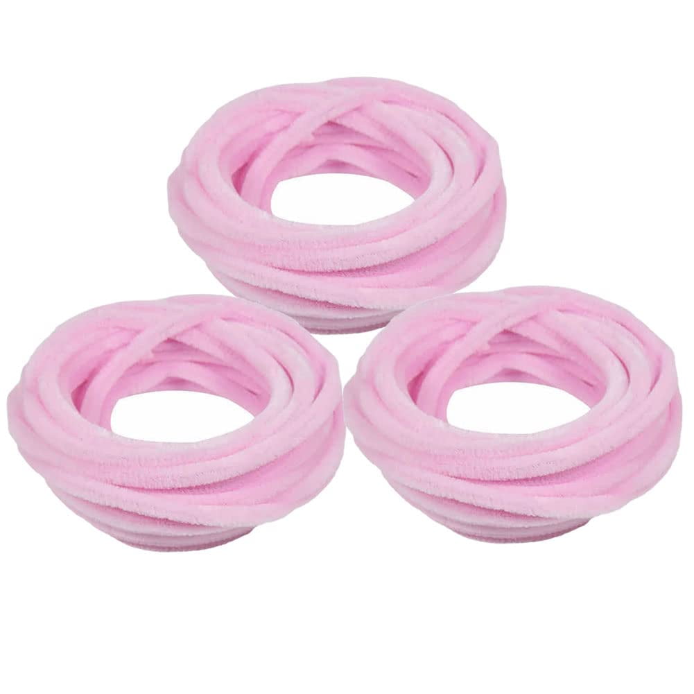 3 RollsPipe Cleaners,10mmPieces Pipe Cleaners Crafts in 39FT Chenille ...