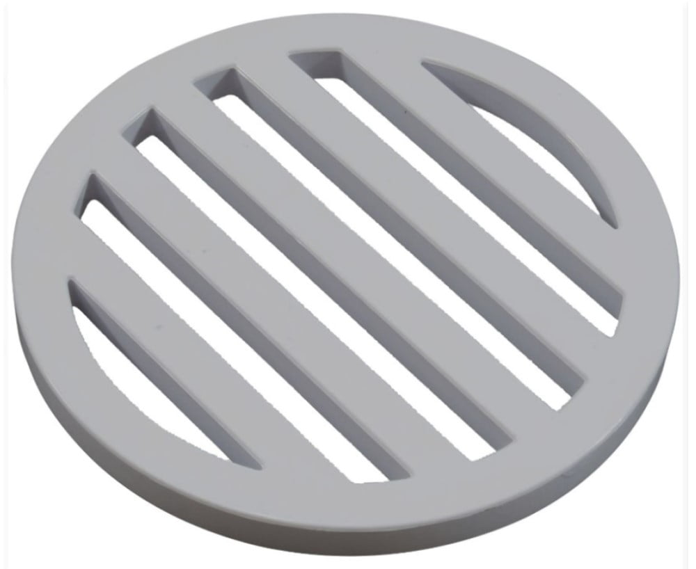 3" Round Deck Drain Cover, Gray - Walmart.com
