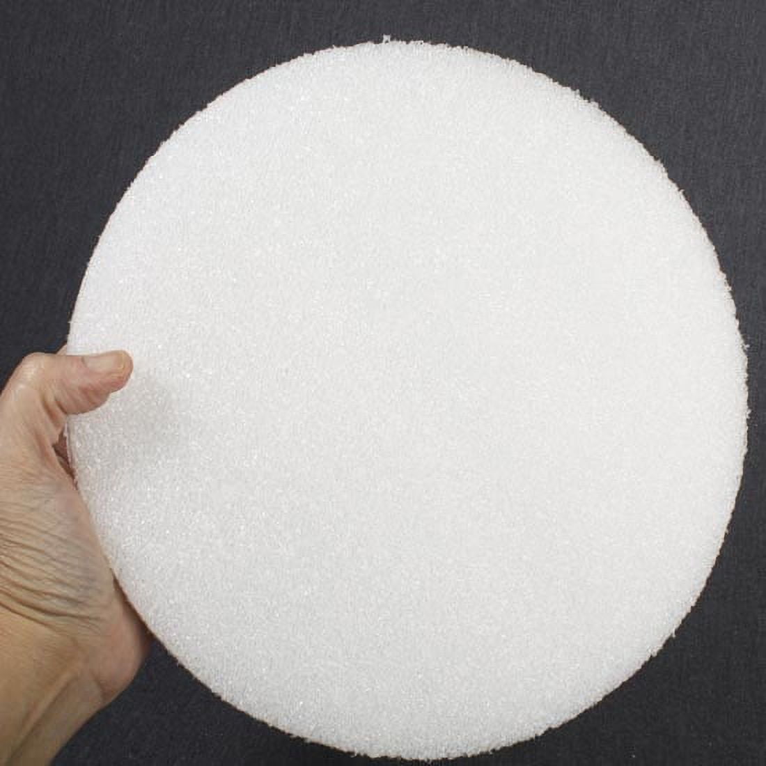 3 Round White Styrofoam Discs: Unleash Your Creativity and Create ...