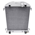 3 Row All Aluminum Radiator with Flathead Configuration for 1932 Ford ...