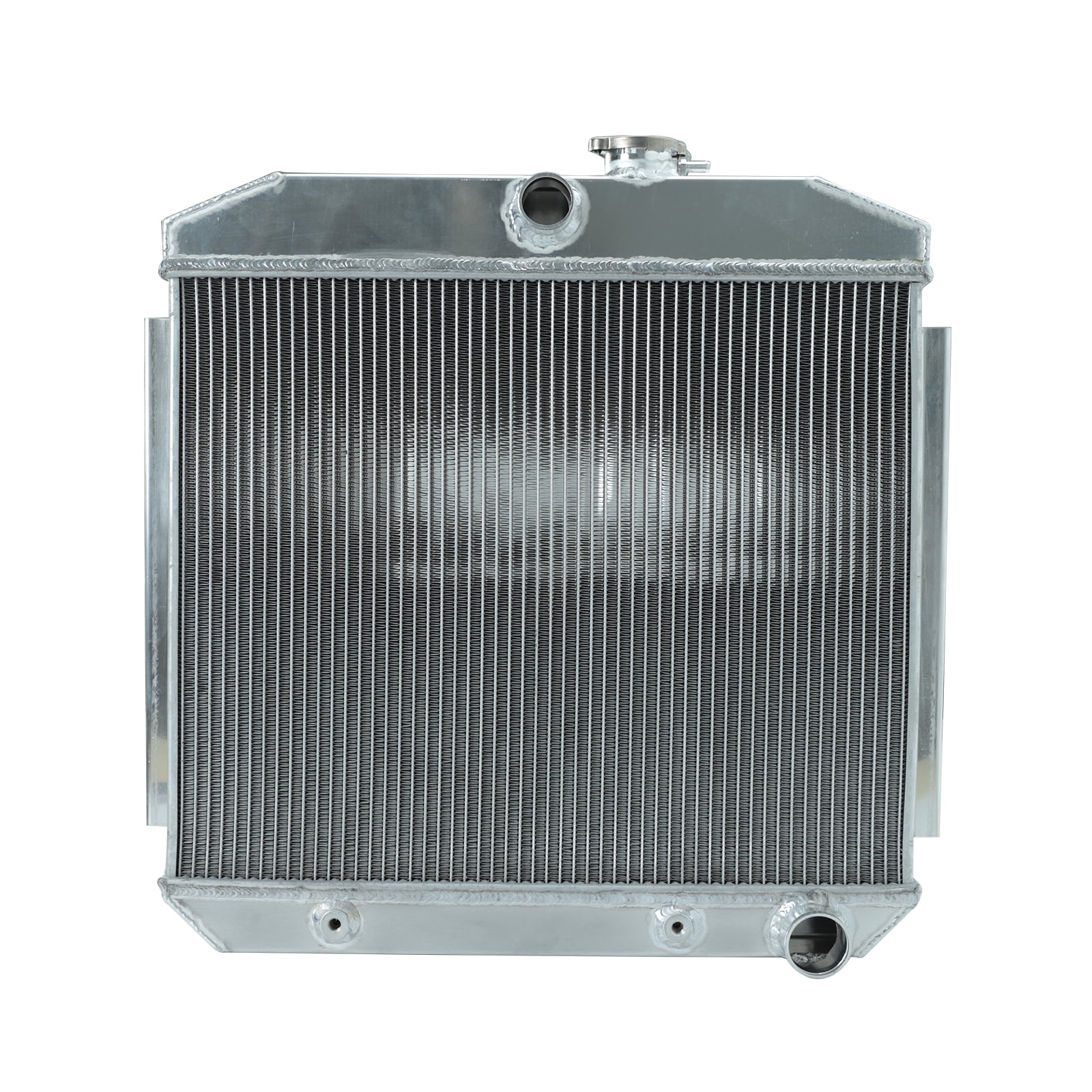 3 Row Aluminum Core Light Radiator For 1955-1957 Chevy Block V8 150 210 ...