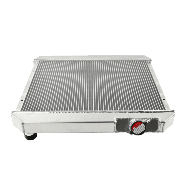 3-Row Aluminum Core Racing Radiator+Fan Shroud Kit for 63-66 Chevy C/K ...