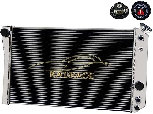 3 Row Aluminum Radiator For 1984-1990 Chevy Corvette C4 1982-2002 S10 ...