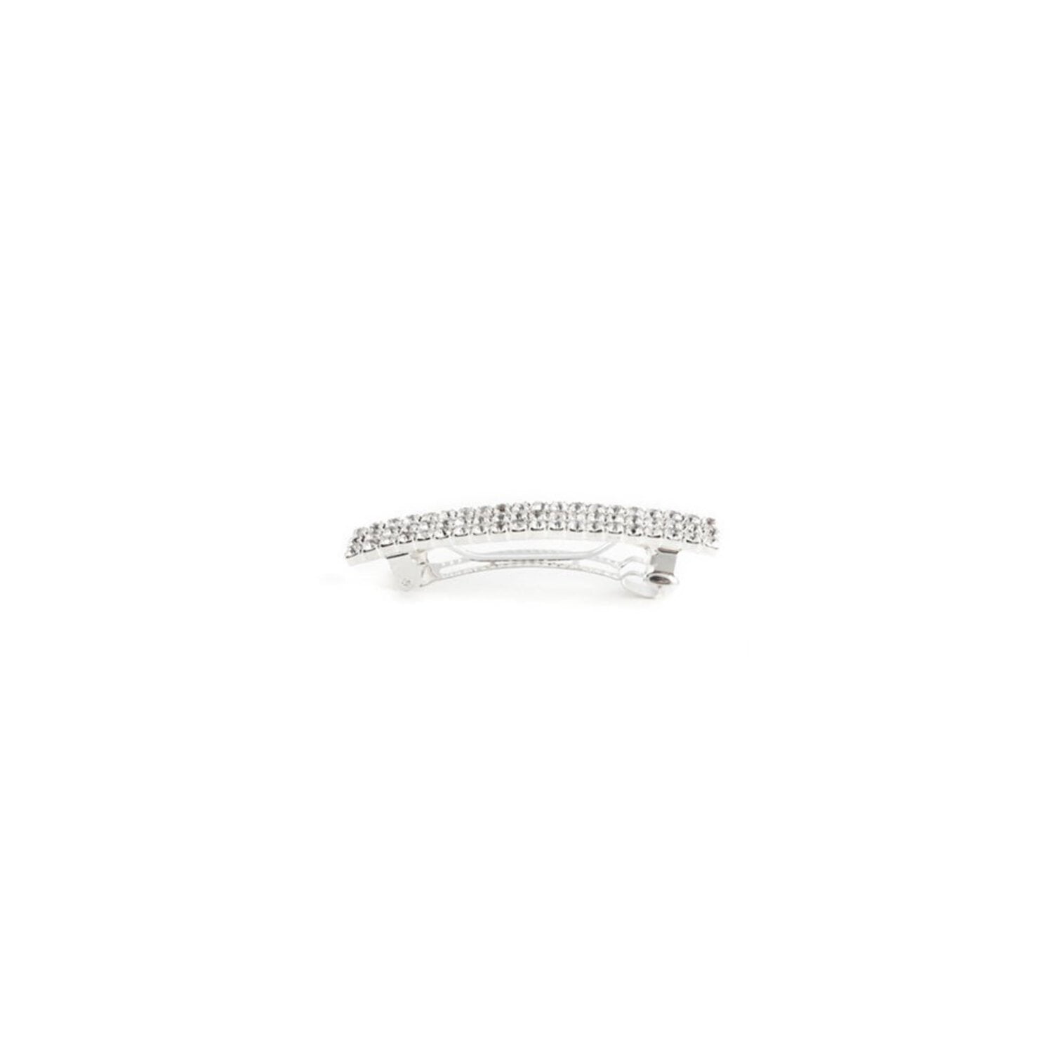 GOGIRL! USA 3 Row Mini-Bar Barrette in Silver for all ages - Walmart.com