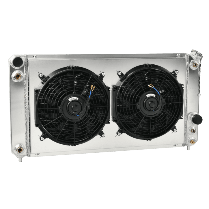 3 Row Radiator+Shroud+Fan for 1986-2005 2000 Chevy S10 LS Swap Aluminum ...