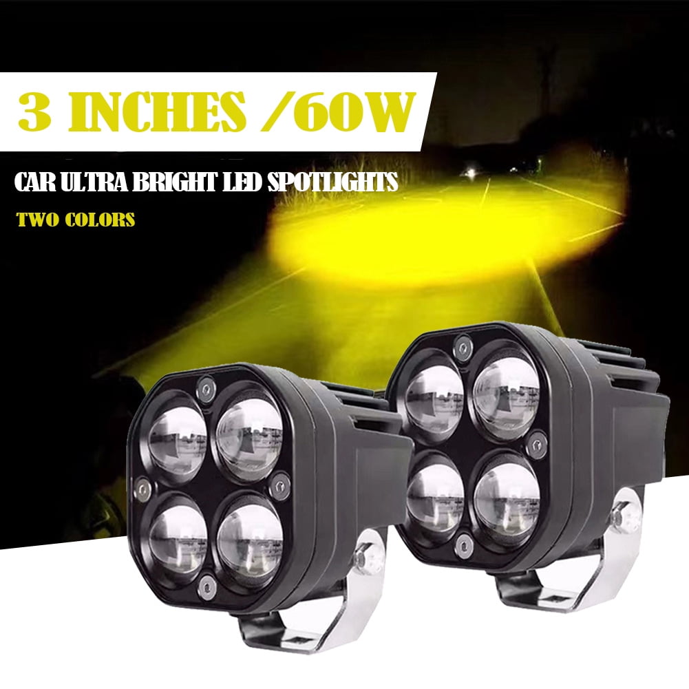 3 Running Lights for Cars Motorcycle Led Bar Fog Lights Headlights ...