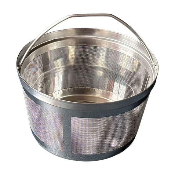 3. Rustproof Stainless Steel Coffee Filter Basket, Mesh Screen Reusable ...