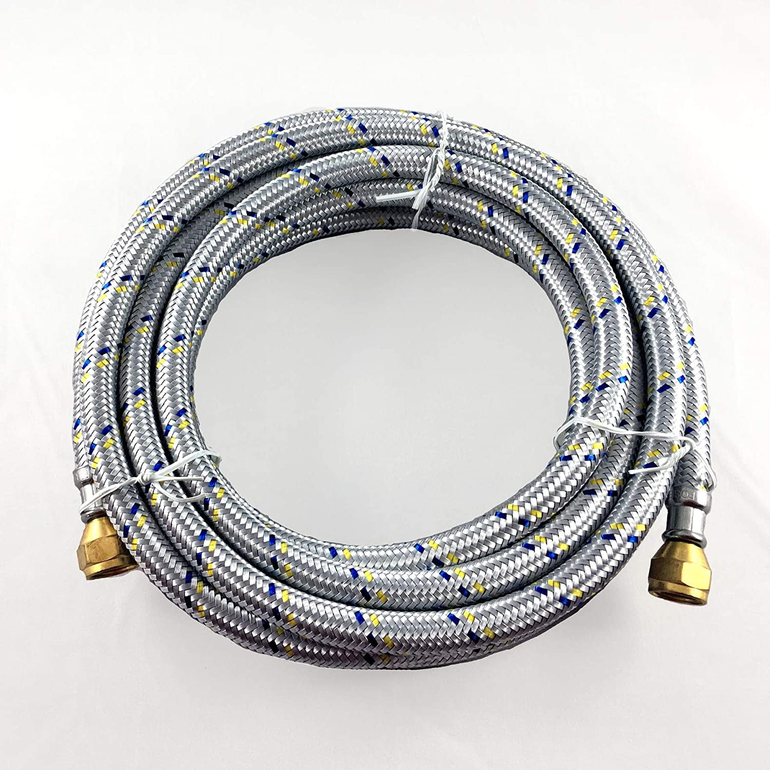 3' STAINLESS STEEL BRAIDED FLEXIBLE - FOR NATURAL/PROPANE GAS 3/8 ...