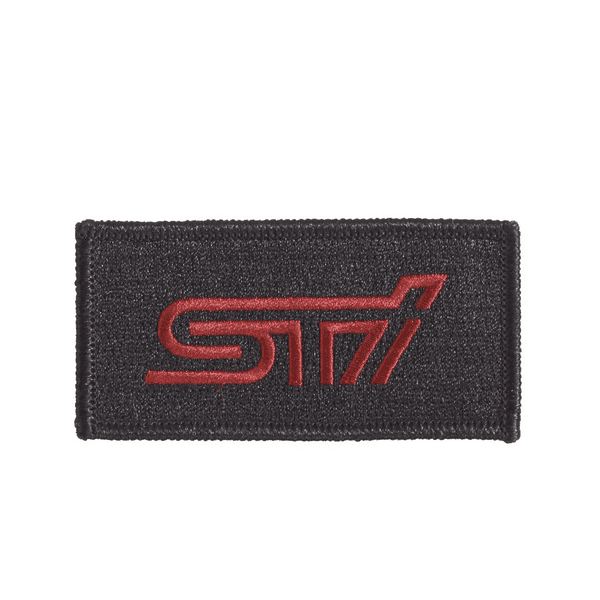 3" STI Patch Subaru new Black/ red logo - Walmart.com