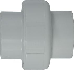 3 Sch40 PVC Slip X Slip Union, PVC Unions, Plumbing Accessories ...