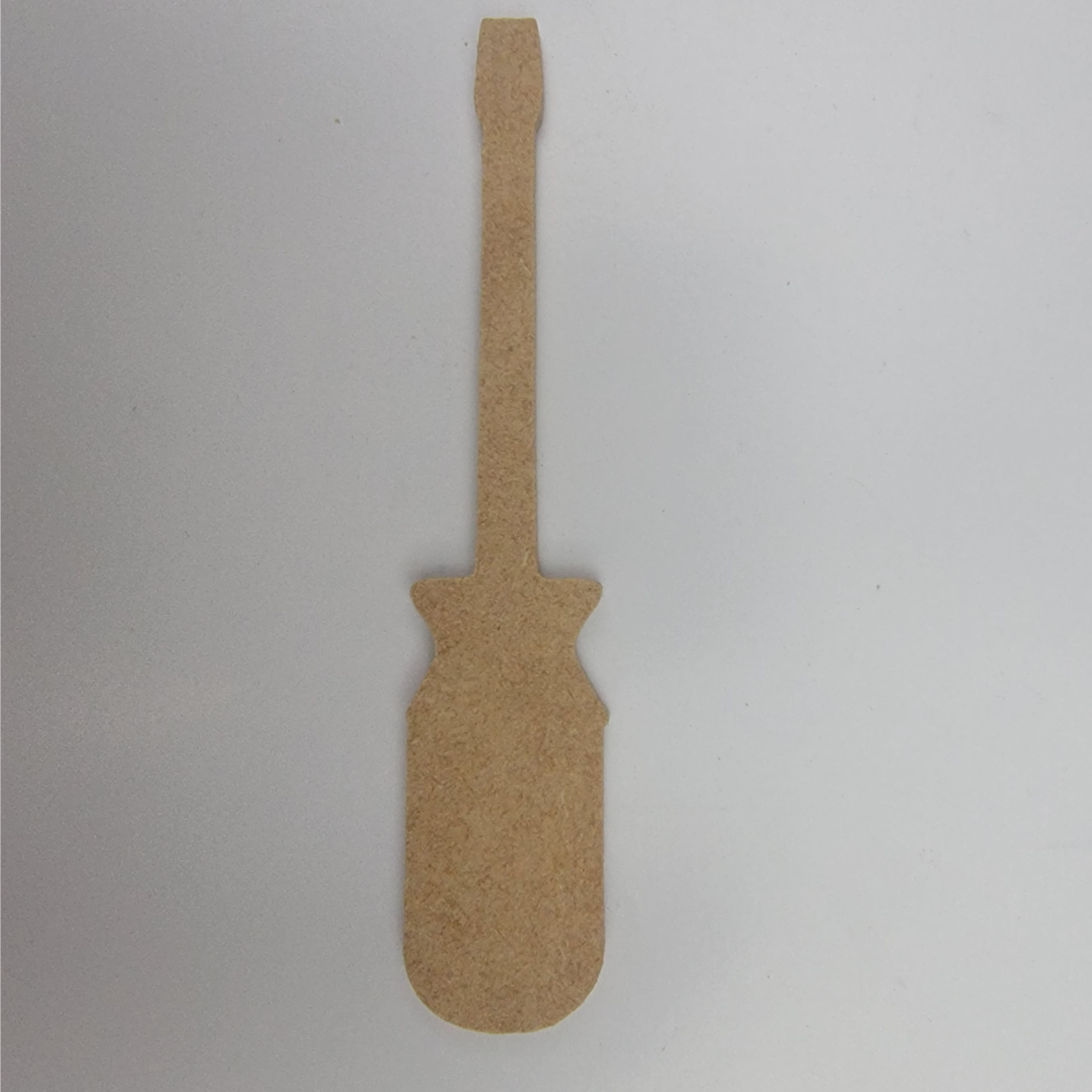 3" Screwdriver, Unfinished MDF Art Shape by Wooden Craft Cutouts ...