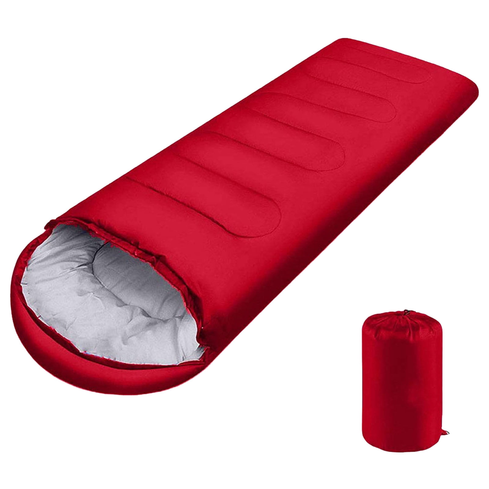 3 Season Lightweight Sleeping Bag for Adults Kids Women - Microfiber ...