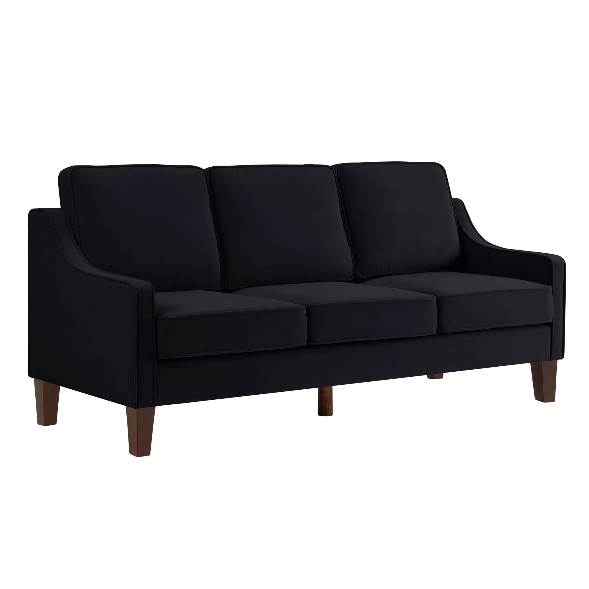 3 Seater Couch, Sofa Lounger Couch with Storage Pocket and Deep Seats ...