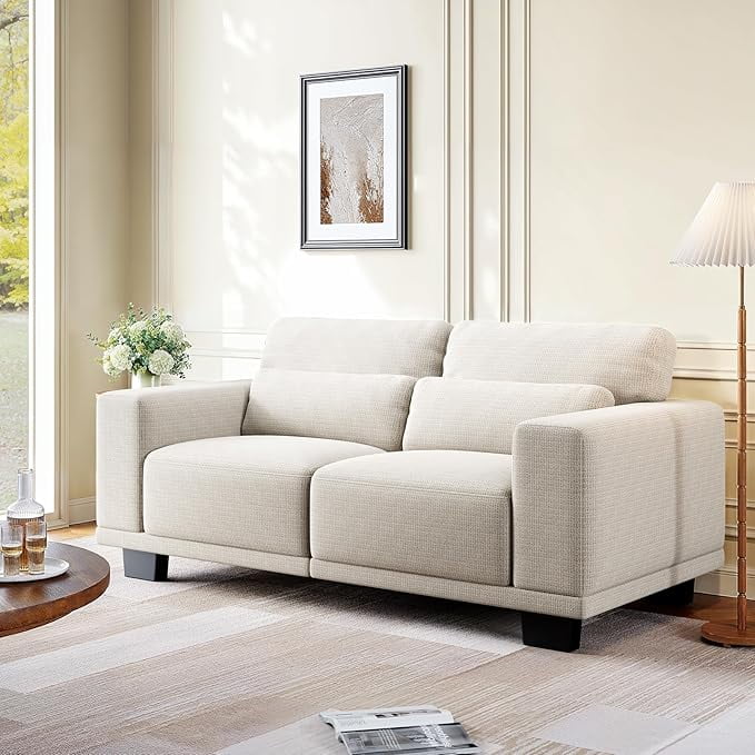 3 Seater Sofa Couch for Living Room,89" Modern Couch with Deep Seats ...