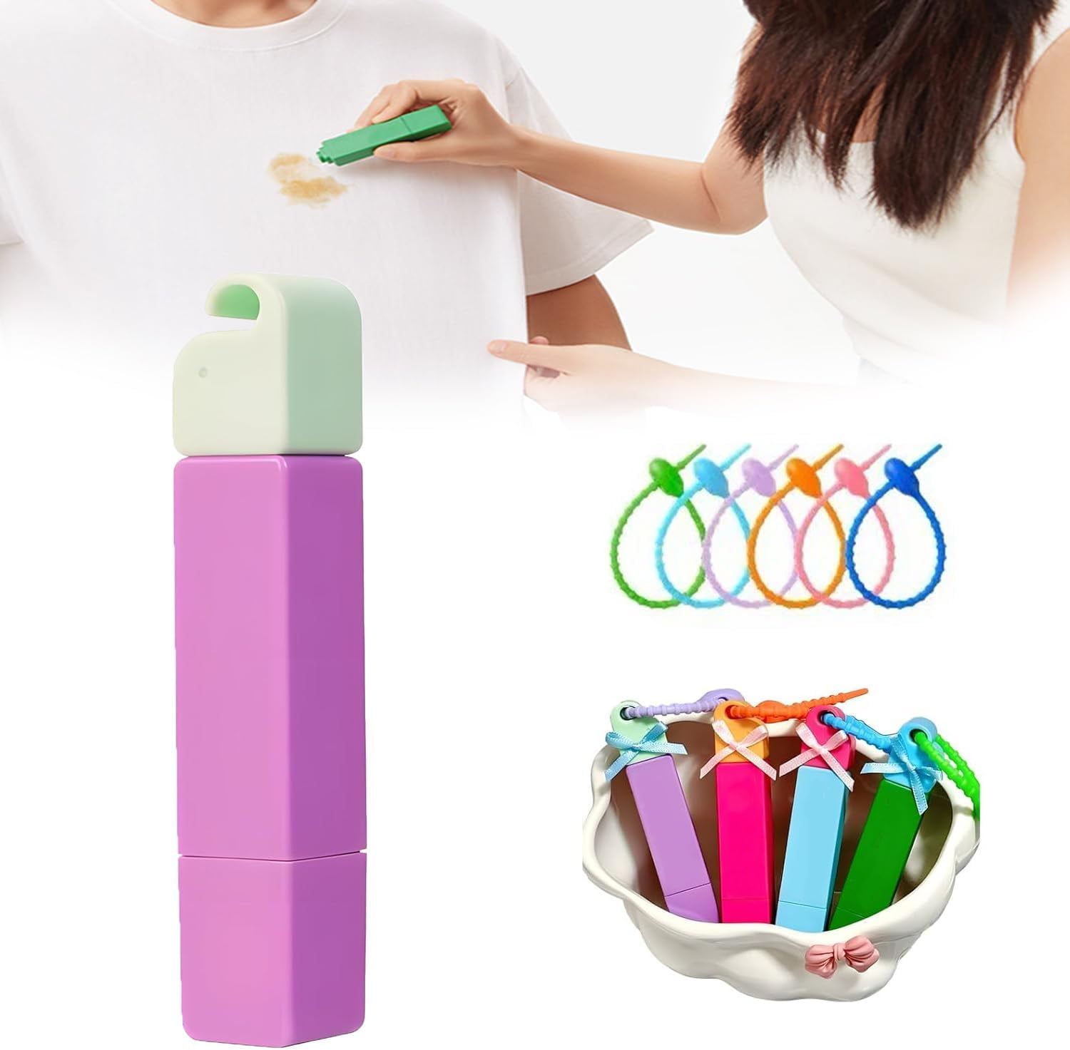 3-Second Stain Remover Pen, Stain Remover Pen for Clothes Laundry, Ink ...