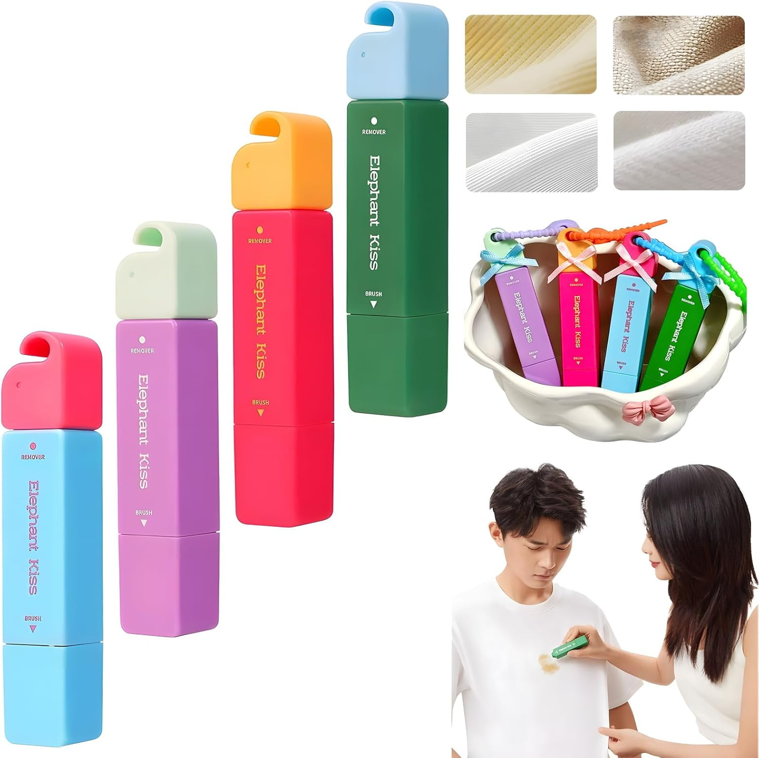 3-Second Stain Remover Pen, Wheel Style Active Enzyme Laundry Stain ...