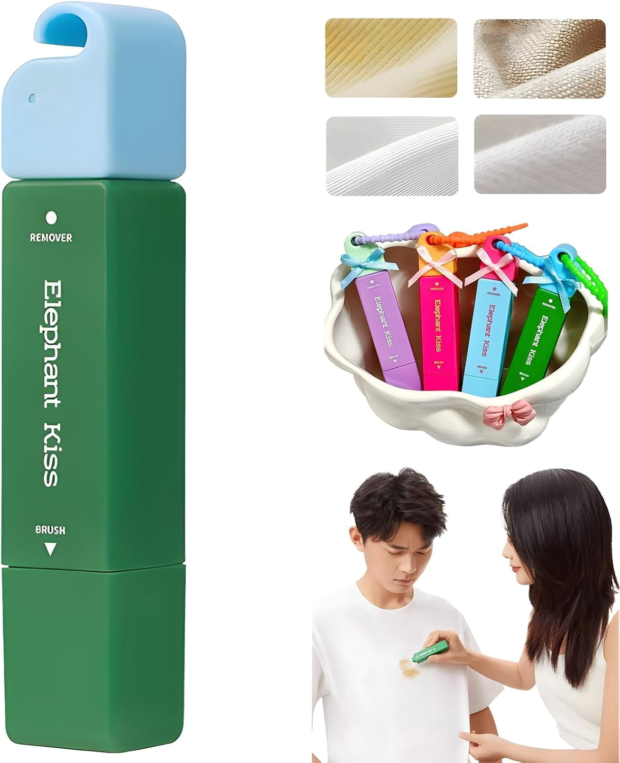 3-Second Stain Remover Pen, Wheel Style Active Enzyme Laundry Stain ...
