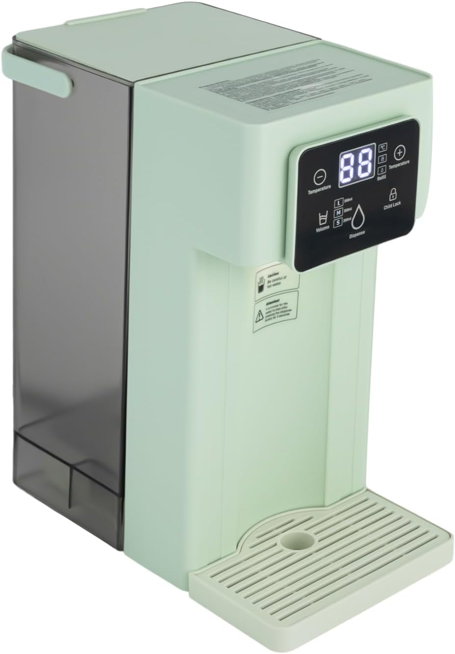 3 Seconds Instant Hot Water Dispenser with 3L Water Tank, 1500W 110V ...