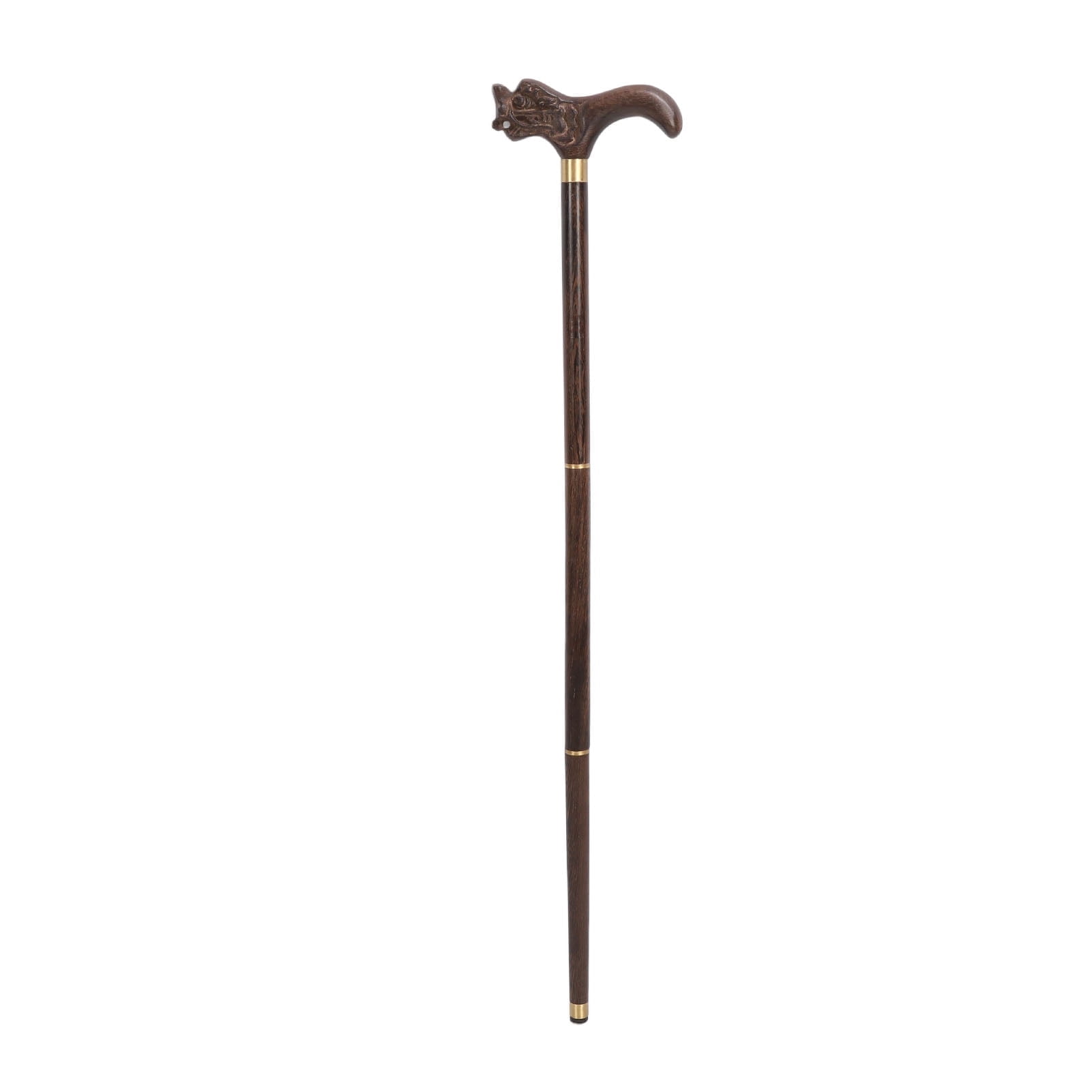 3-Section Wooden Walking Cane With Sturdy Ergonomic Design – Wenge ...