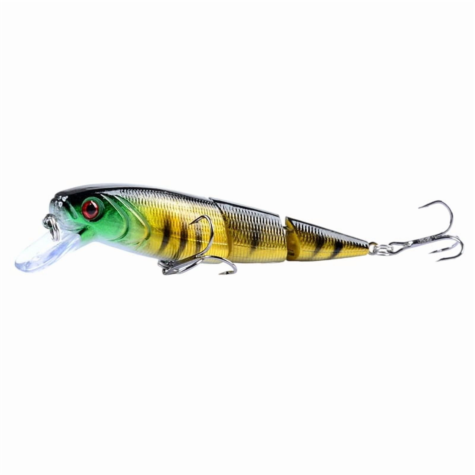 3 Segment Artificial Hard Baits Multi Jointed Swimbaits Swimming Lures ...