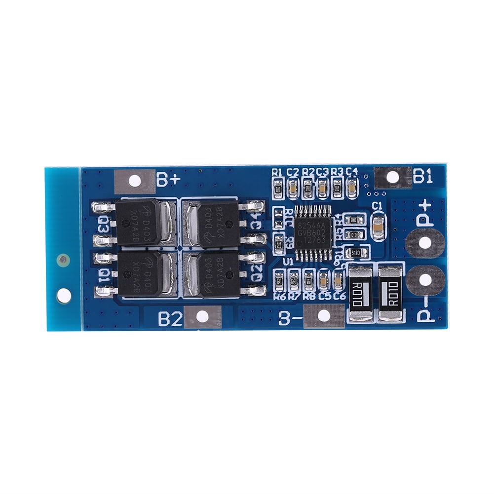 3 Series 11.1V Li ion Lithium 18650 Battery Cell BMS PCB Protection ...