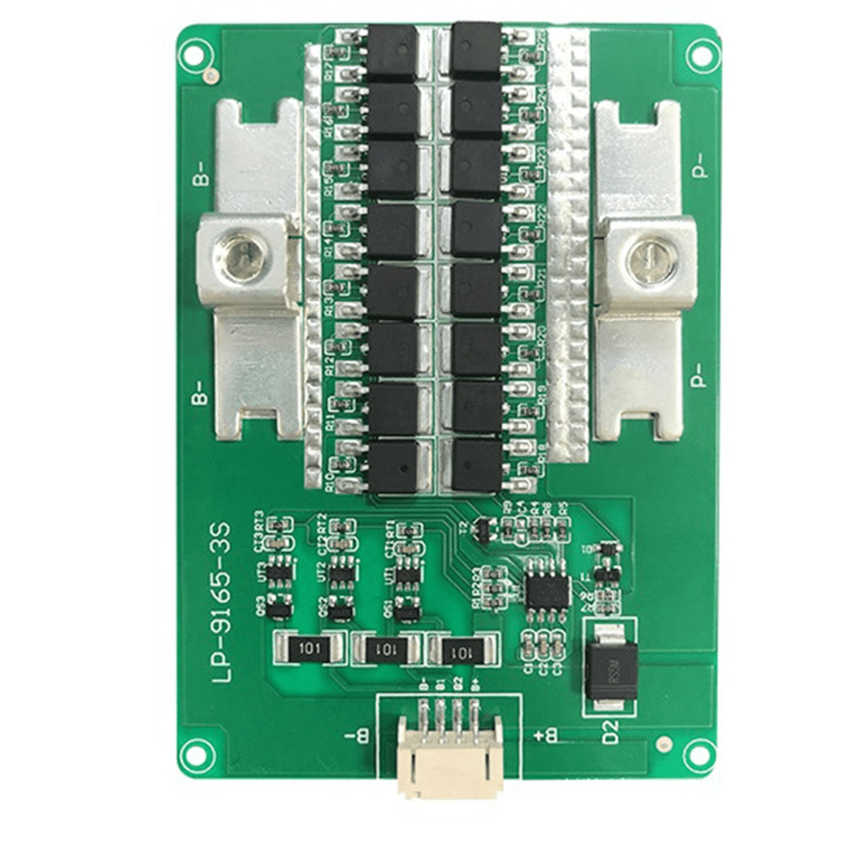 3 Series Lithium Battery Protection Board with Equalization 50A ...