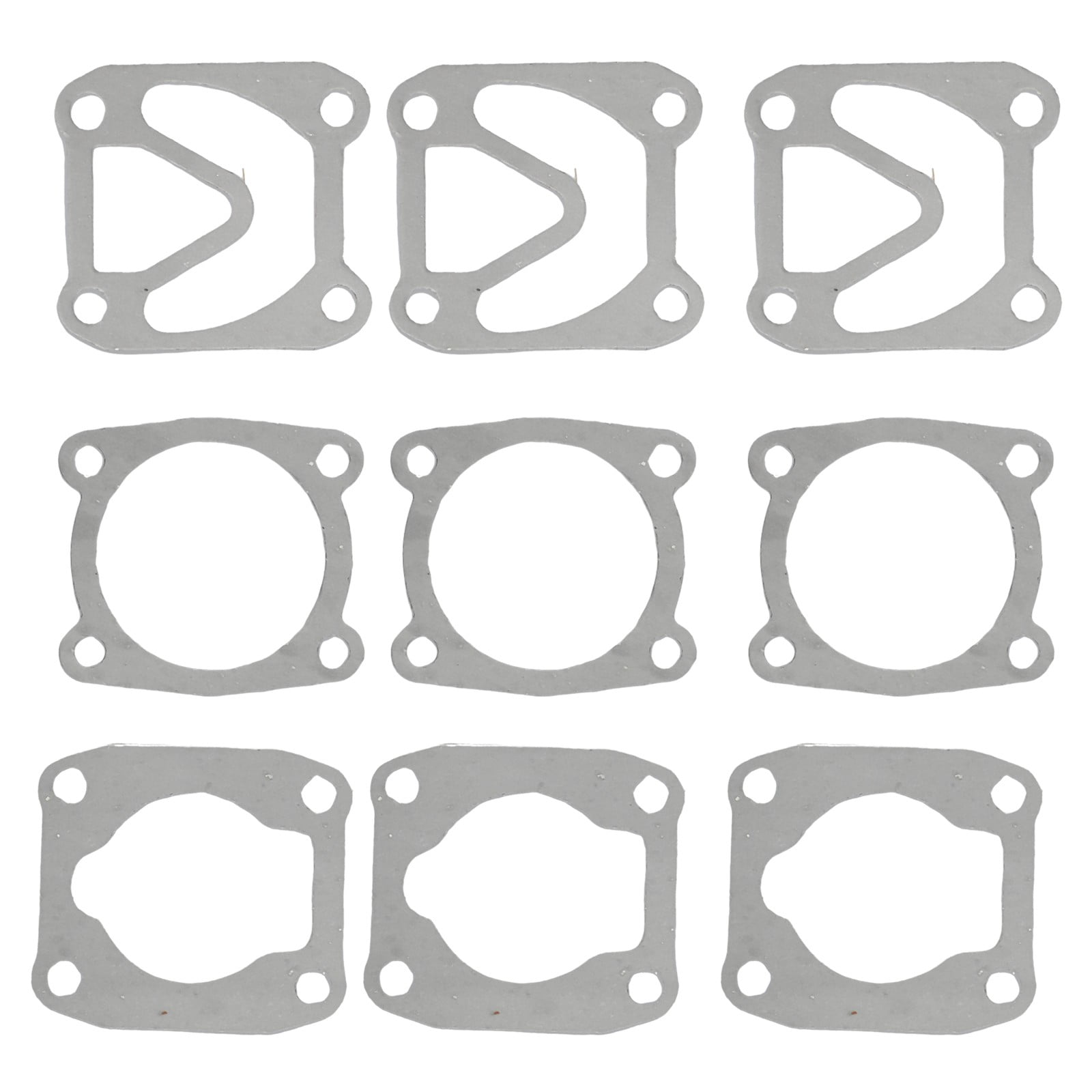 3 Set 3 in 1 Air Compressor Cylinder Head Base Valve Plate Gaskets ...