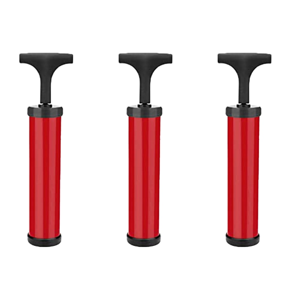 3 Set Ball Pump, Portable Hand Air Ball Pump with Needle, Nozzle ...